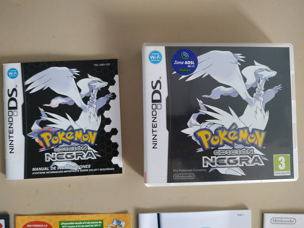 Caja de reemplazo Pokémon Edición Negra – RetroSotano